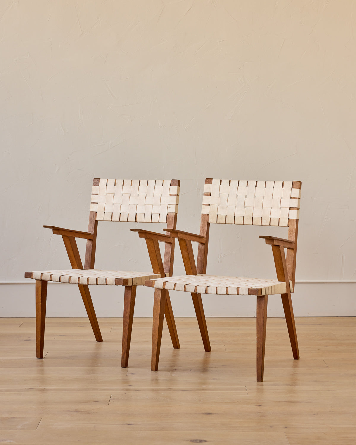 Woven mid century chair store